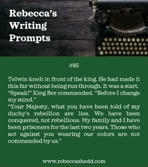 Writing Prompt #85 | Rebecca Shedd - Author