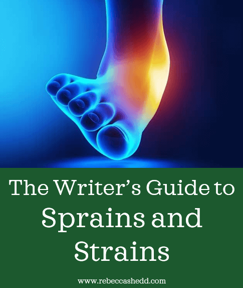 The Writer’s Guide to Sprains and Strains | Rebecca Shedd - Author